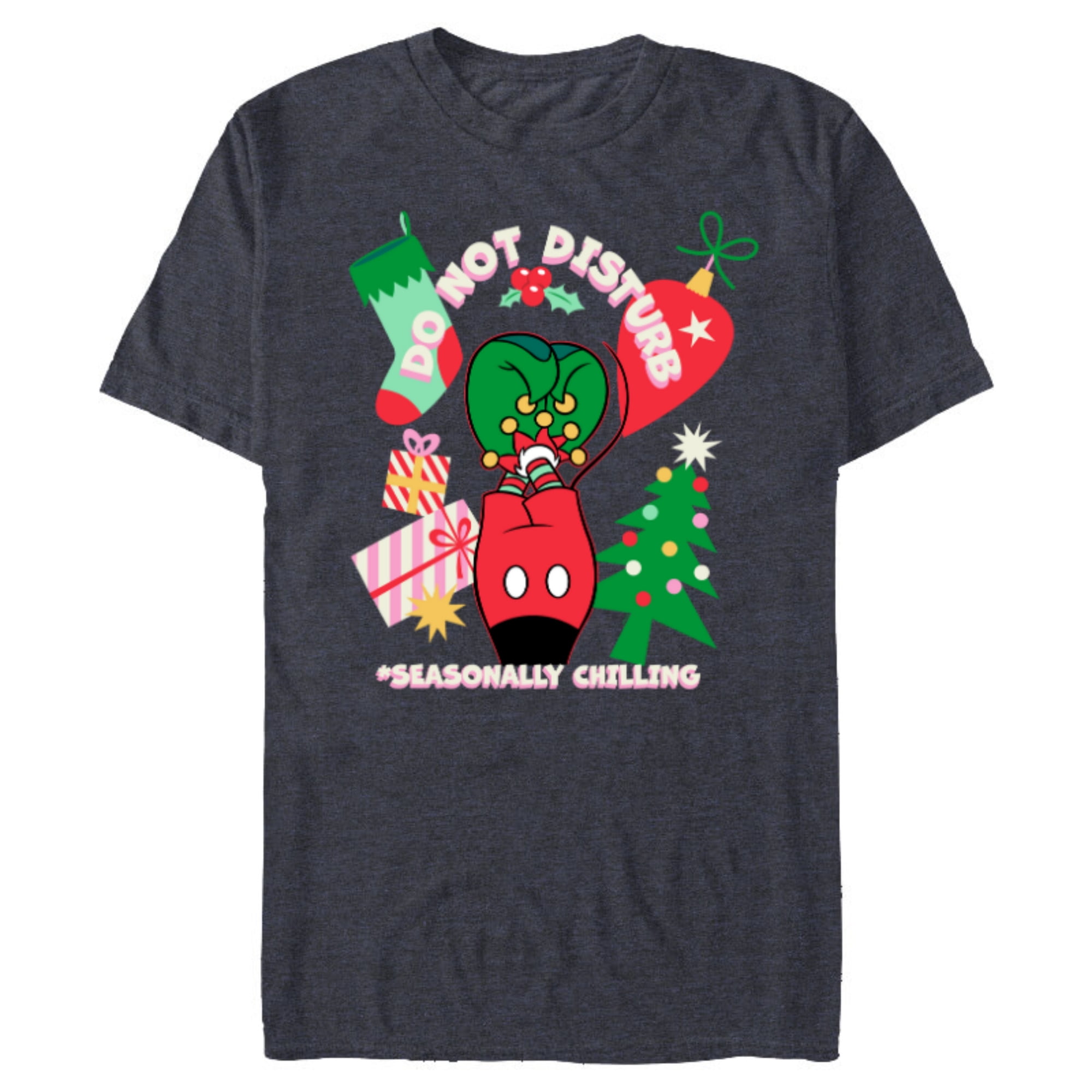 Disney Mickey Mouse Legs Christmas Chilling Do Not Disturb - Short ...