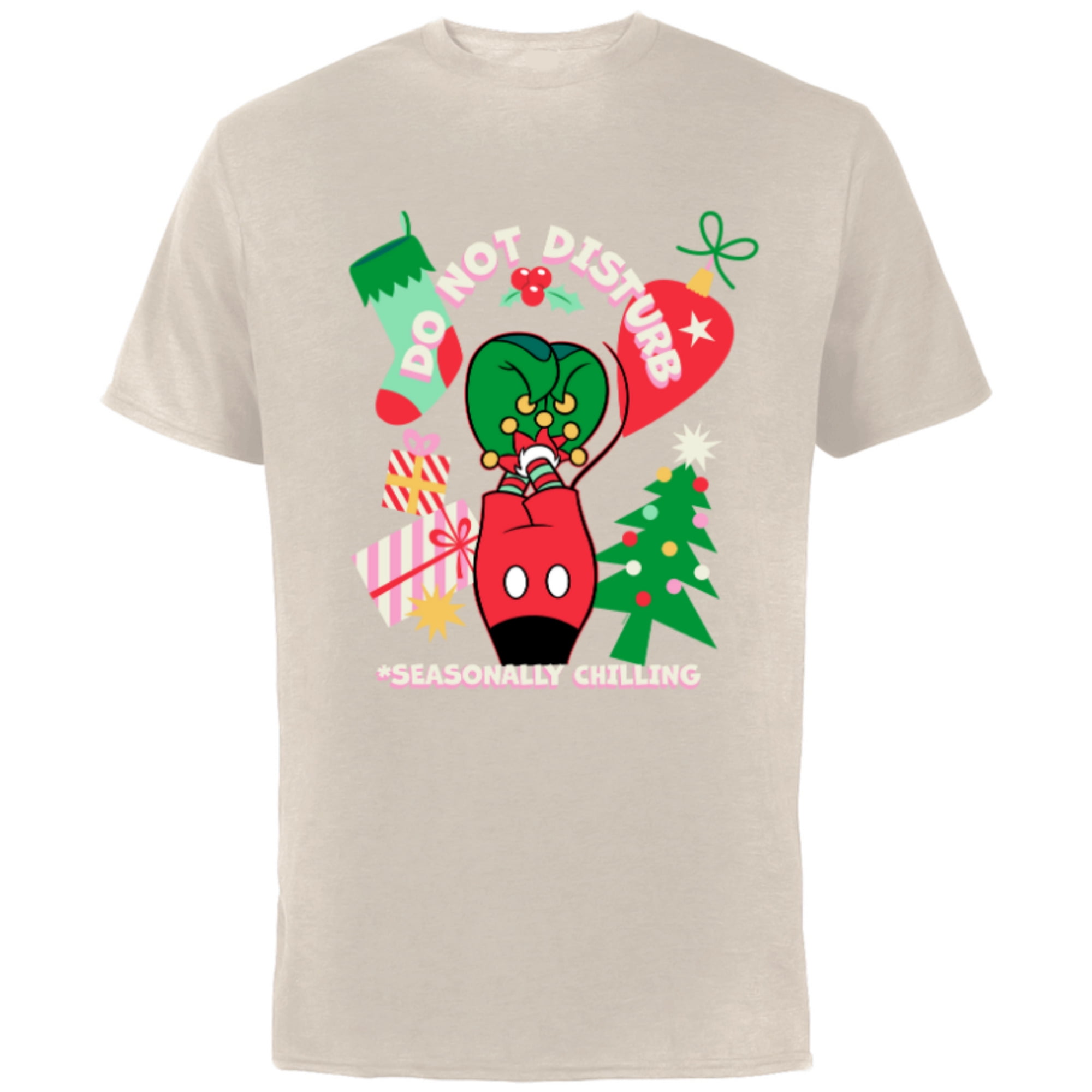 Disney Mickey Mouse Legs Christmas Chilling Do Not Disturb - Short ...