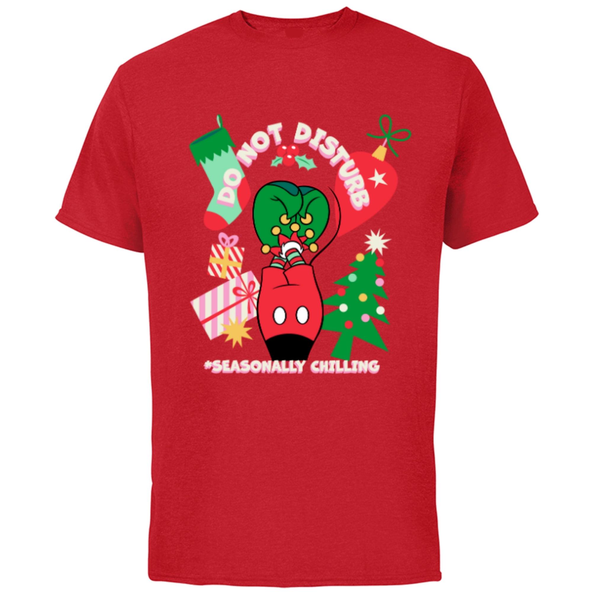 Disney Mickey Mouse Legs Christmas Chilling Do Not Disturb - Short ...