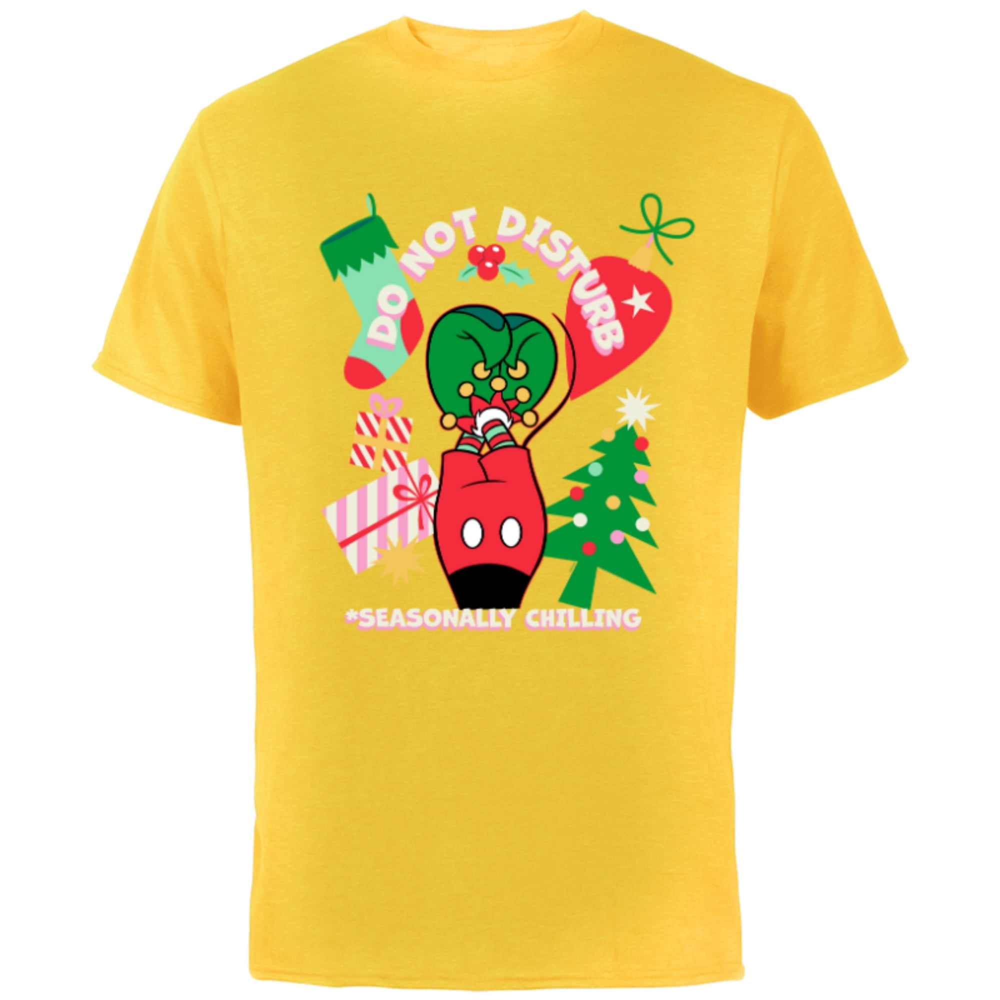 Disney Mickey Mouse Legs Christmas Chilling Do Not Disturb - Short ...