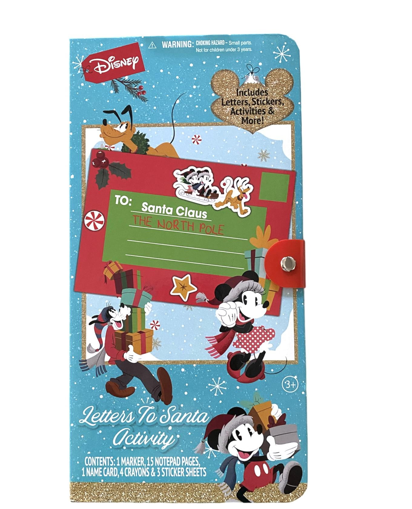 Disney Mickey Mouse Letters to Santa Activity Kit - Walmart.com