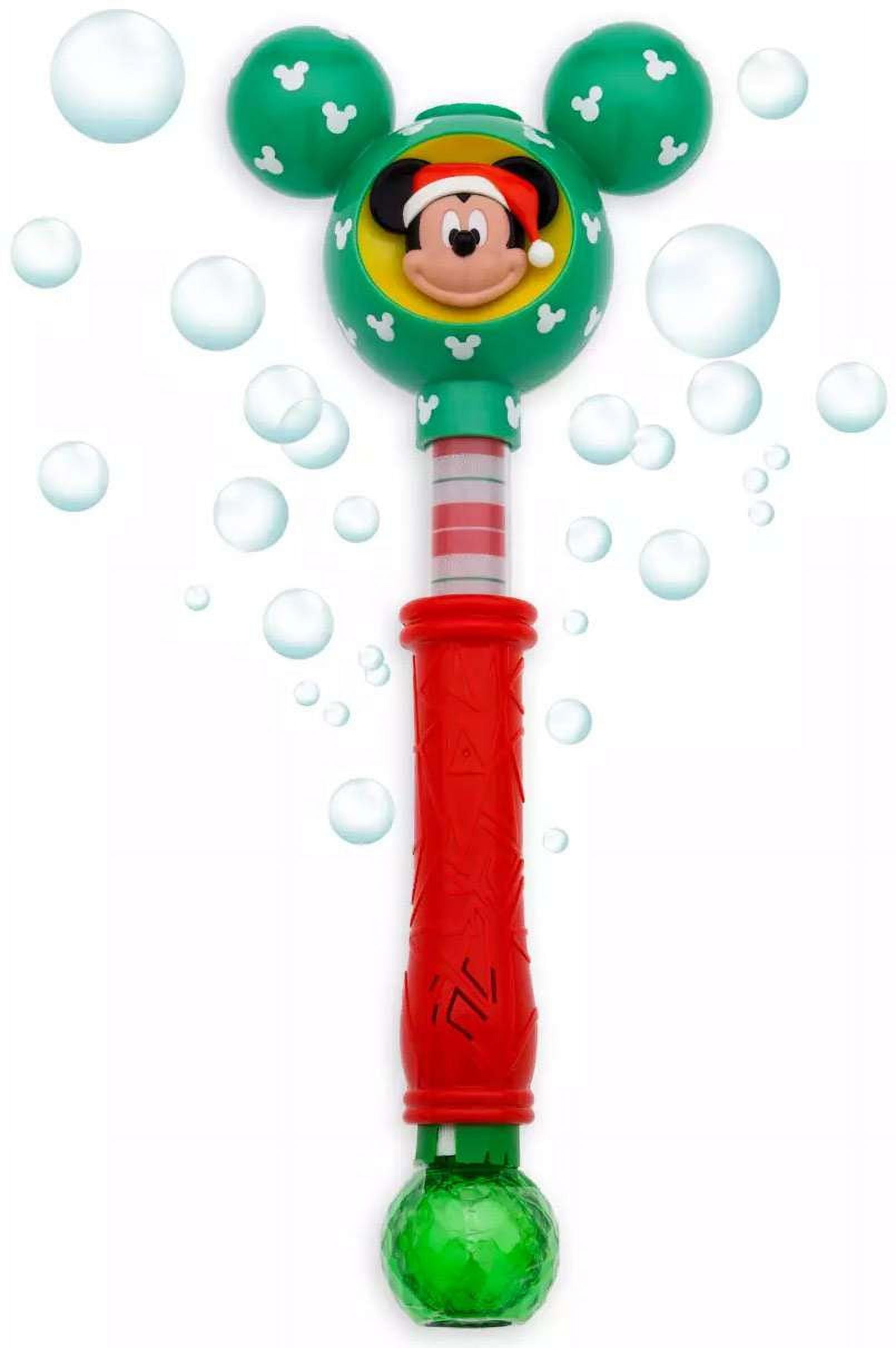 Disney Mickey Mouse Light & Sound Holiday Bubble Wand - Walmart.com