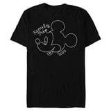 Disney Mickey Mouse Line Drawing Family Trip Vacation 2025 - Short ...