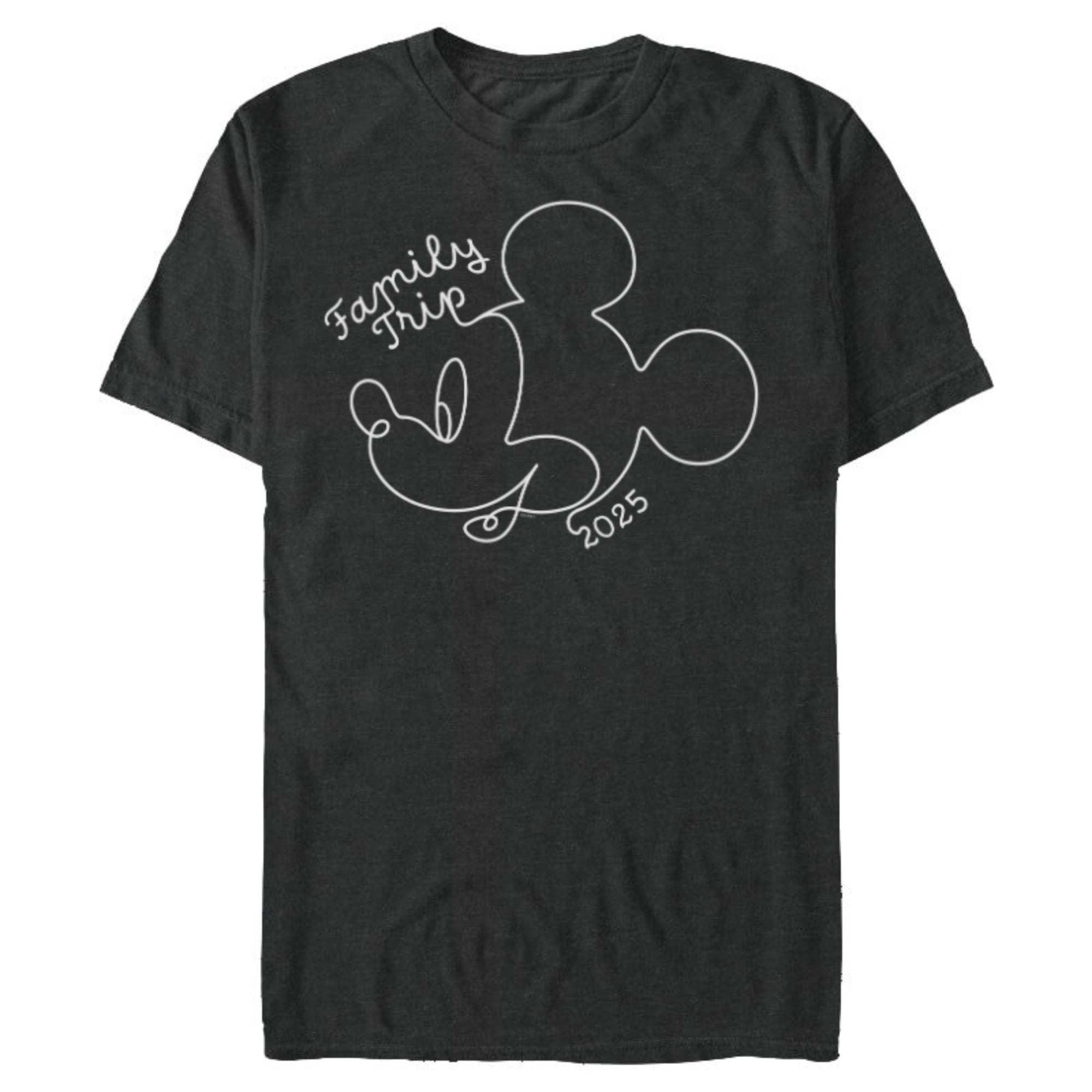 Disney Mickey Mouse Line Drawing Family Trip Vacation 2025 - Short ...