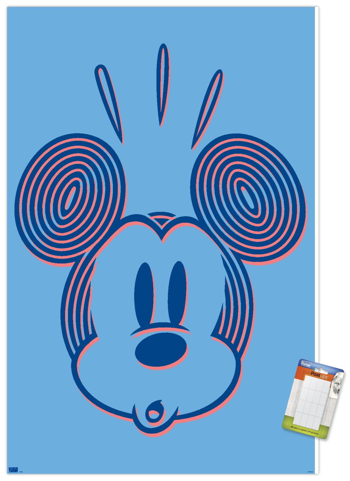 Disney Mickey Mouse - Lines Wall Poster, 22.375" x 34" - Walmart.com