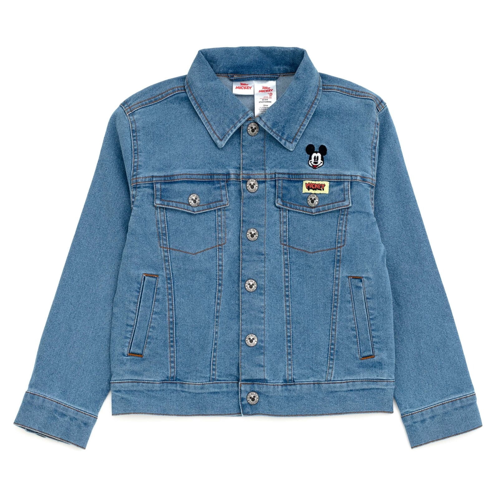 Disney Mickey Mouse Little Boys Denim Jacket The Original / Blue 6 ...