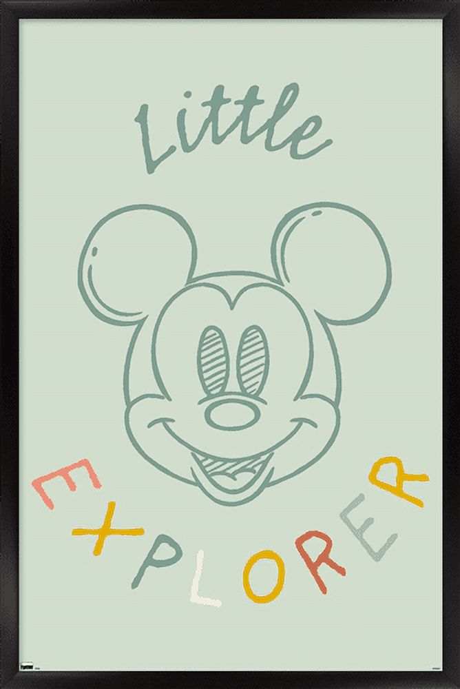 Disney Mickey Mouse - Little Explorer Wall Poster, 22.375" x 34 ...