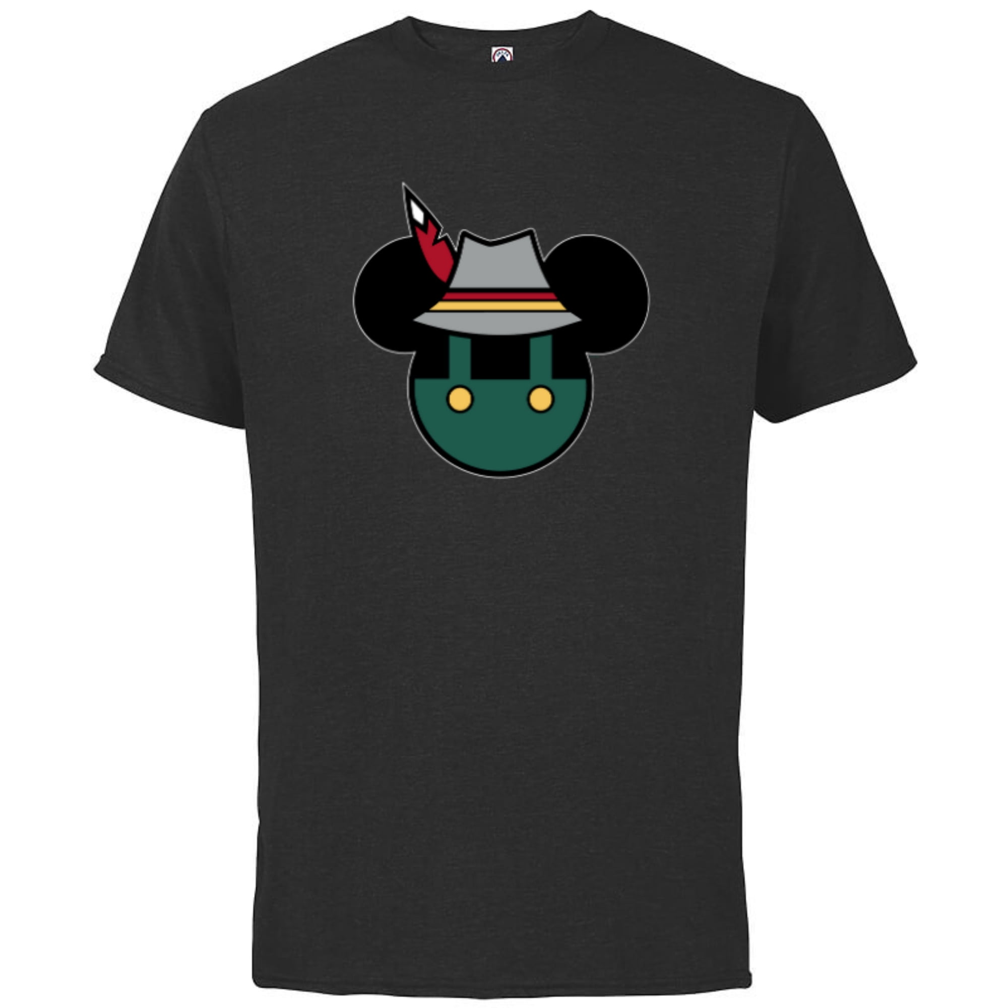 Disney Mickey Mouse Logo Oktoberfest German Hat & Lederhosen - Short ...