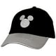 Disney Mickey Mouse Logo with Glitter Baseball Cap - Walmart.com
