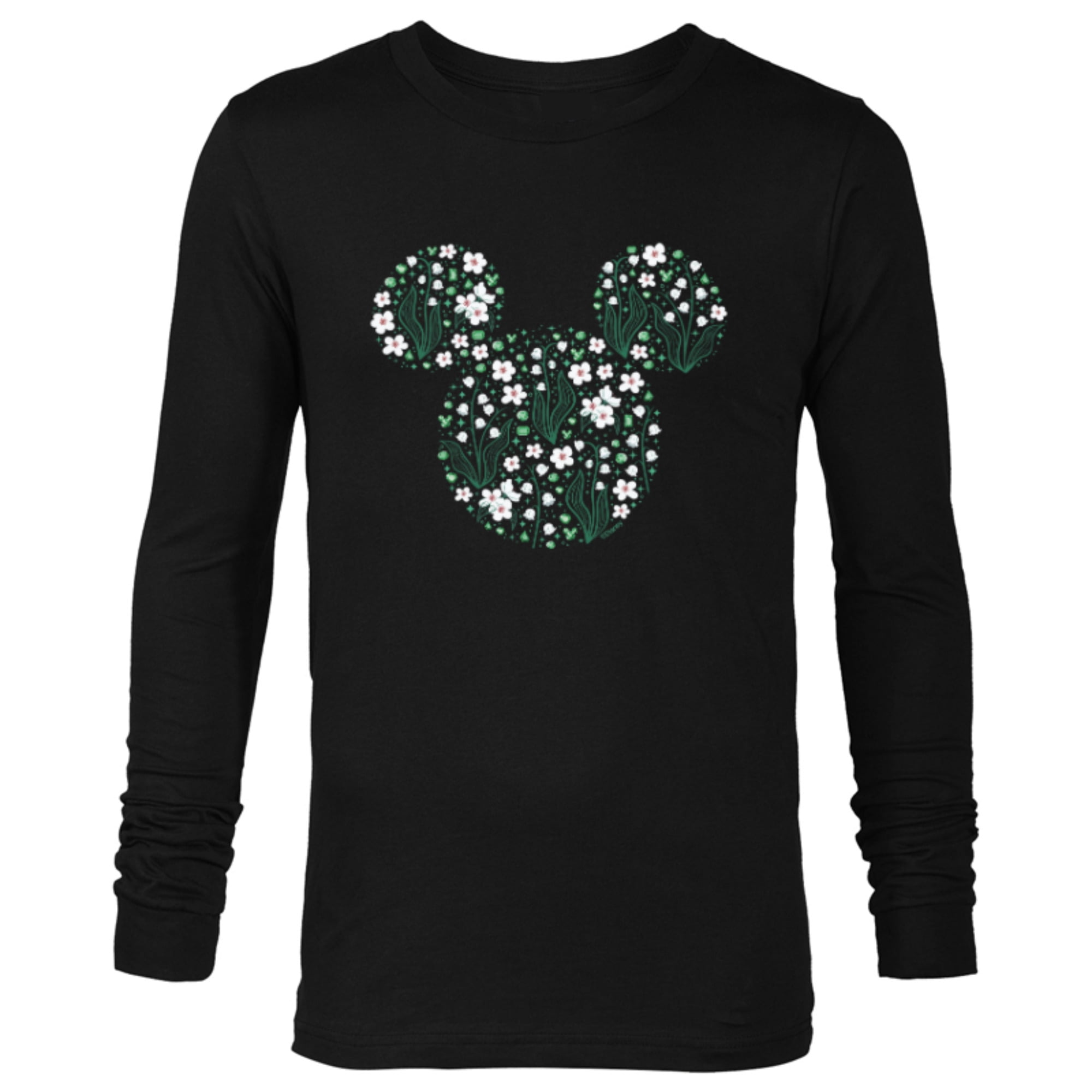 Disney Mickey Mouse May Birth Month Birthstone & Flowers - Long Sleeve ...