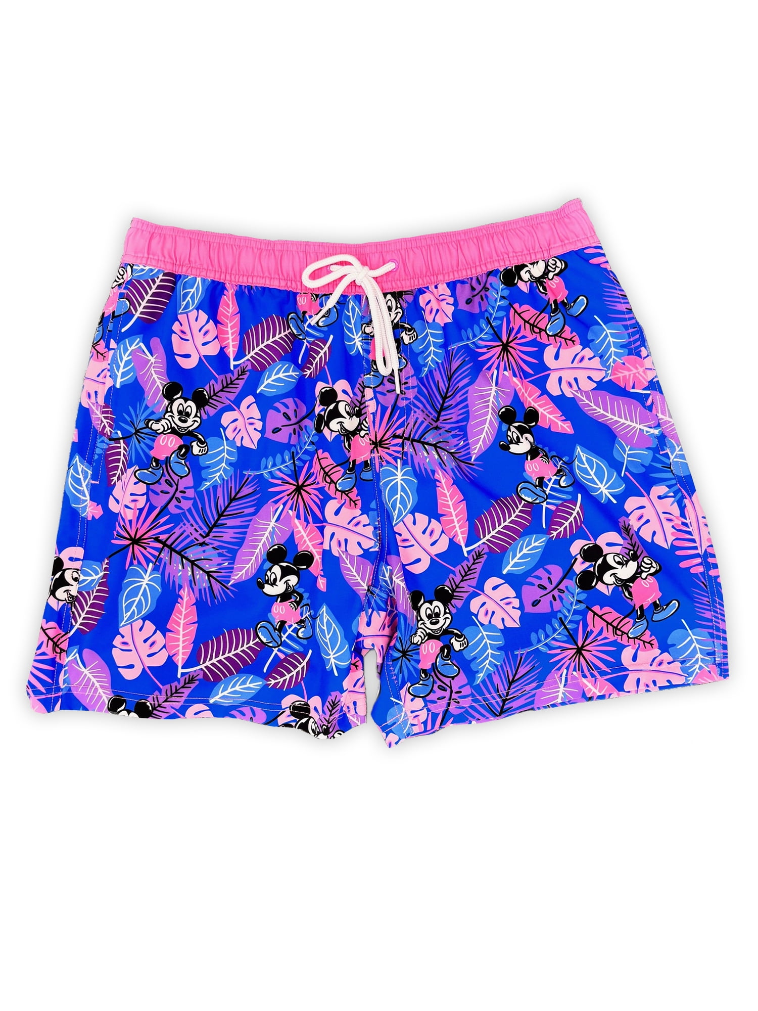 Disney Mickey Mouse Men's & Big Men's Graphic Swim Shorts, Tropics ...