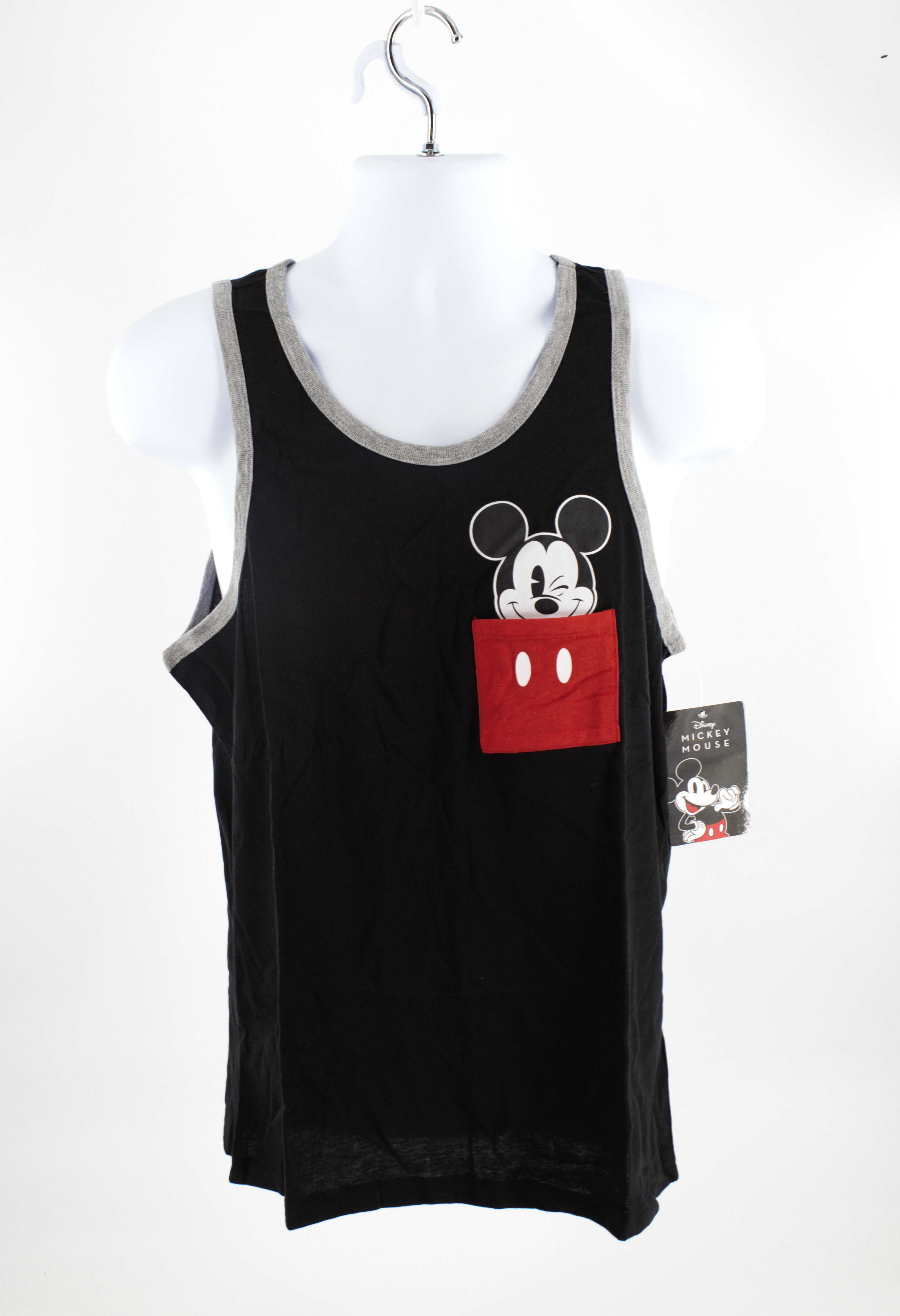 Disney Mickey Mouse, Men's Black Tank, Medium - Walmart.com