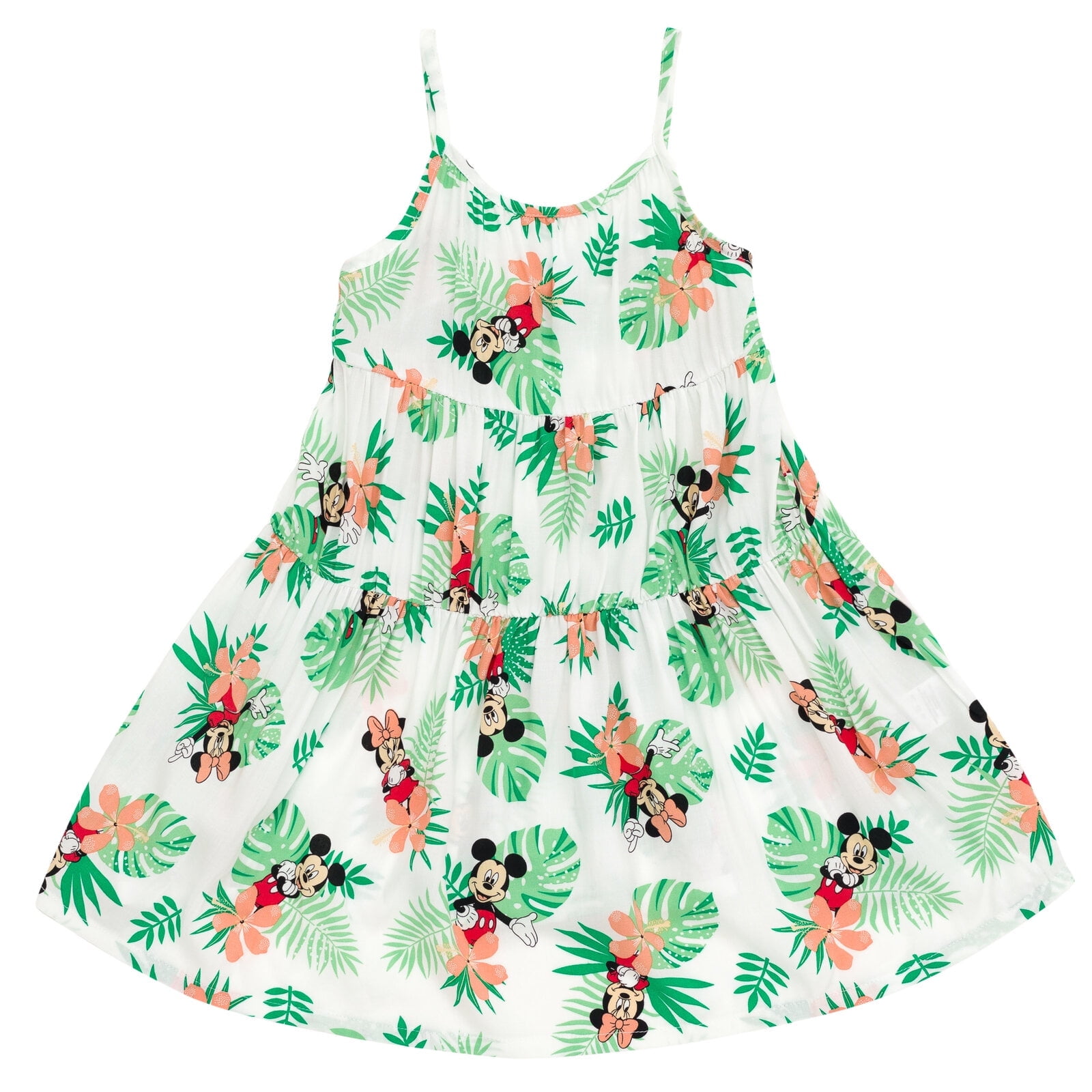 Disney Mickey Mouse Minnie Mouse Hawaiian Big Girl Boy Kids Matching ...