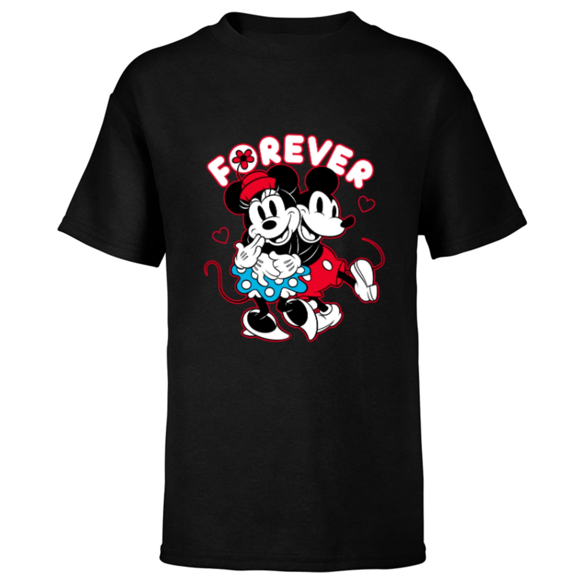 Disney Mickey Mouse Minnie Mouse Love Forever Valentine’s - Short ...