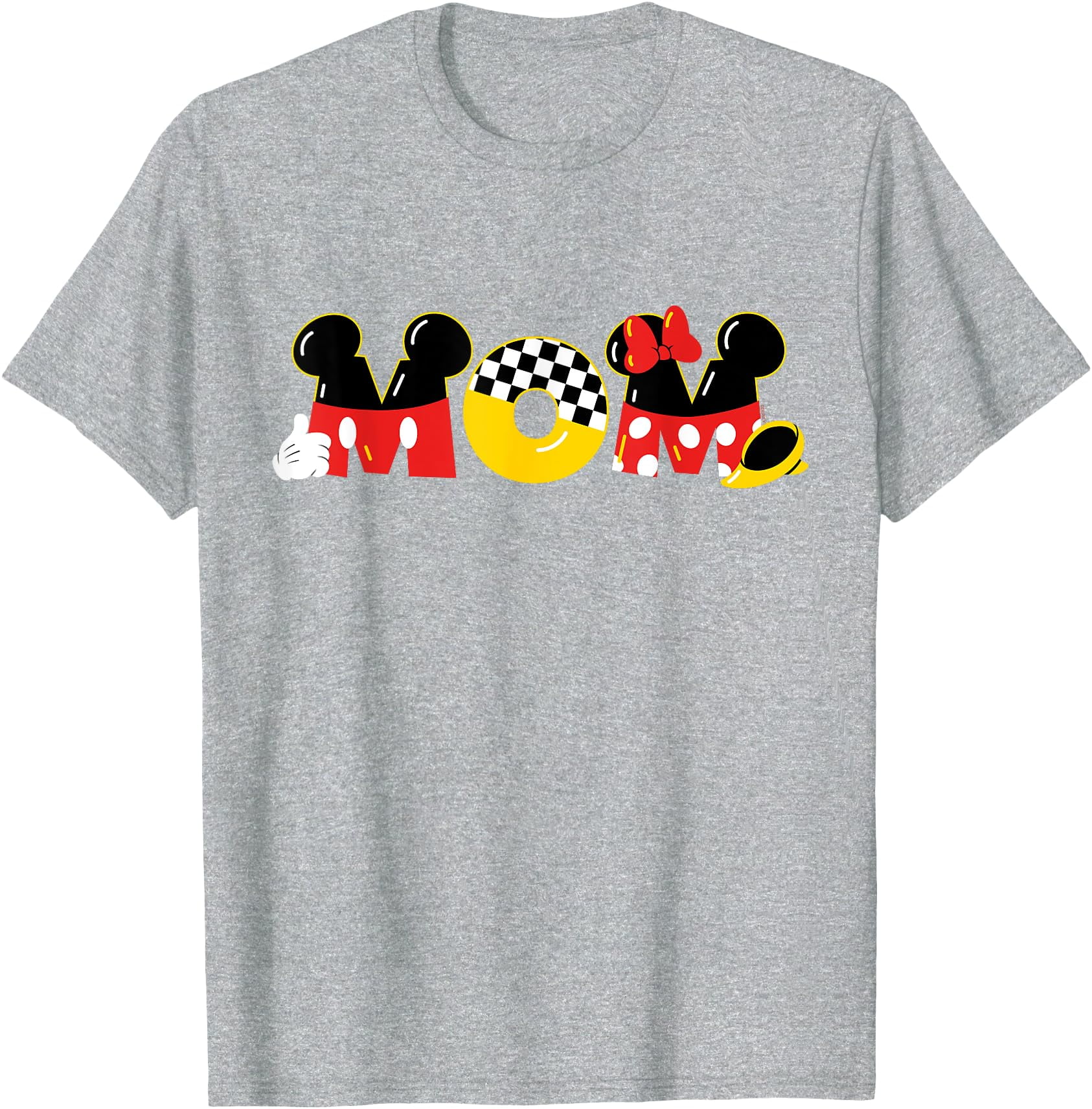 Disney Mickey Mouse & Minnie Mouse Mom Mother’s Day Birthday T-Shirt ...