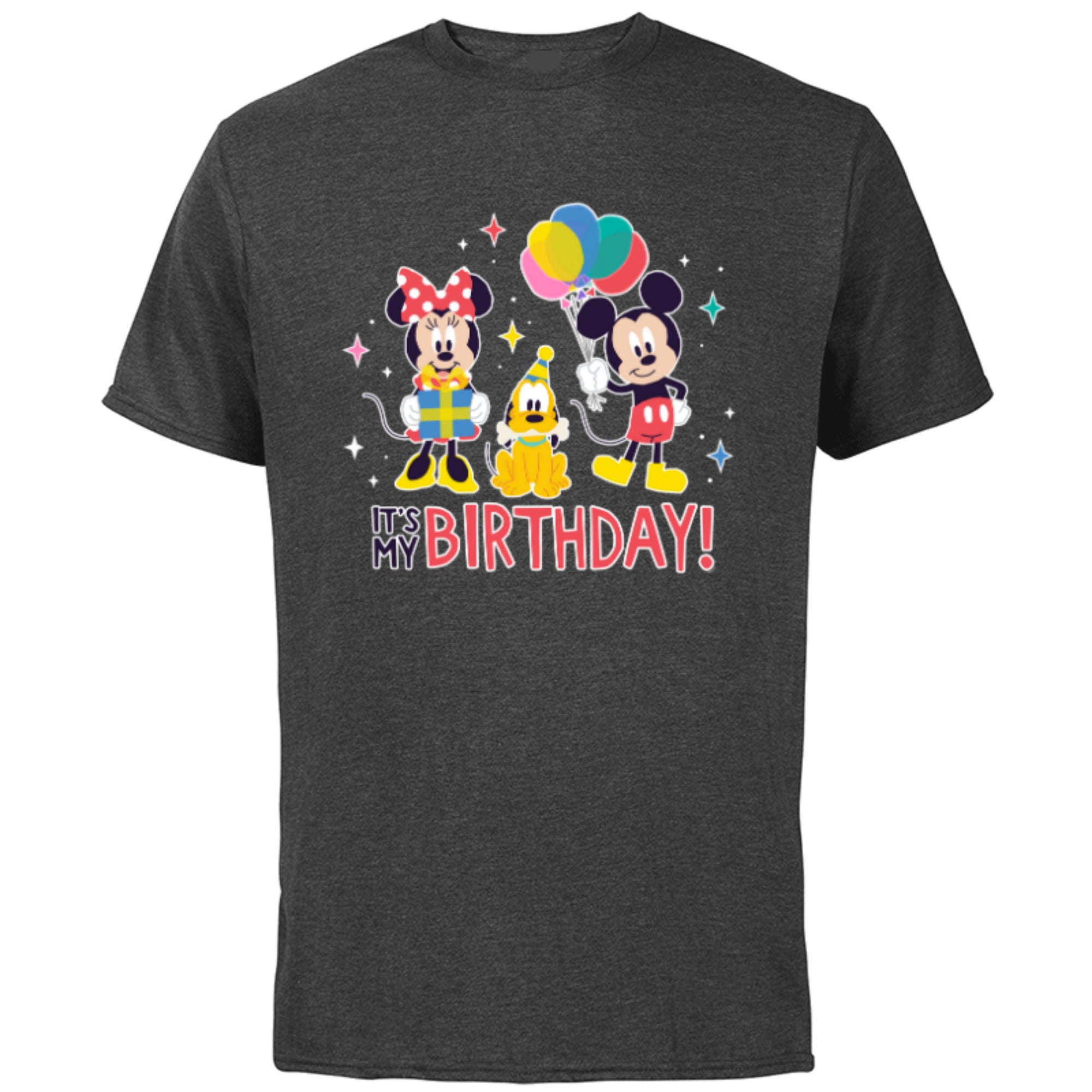 Disney Mickey Mouse Minnie and Pluto It’s My Birthday Cute - Short ...