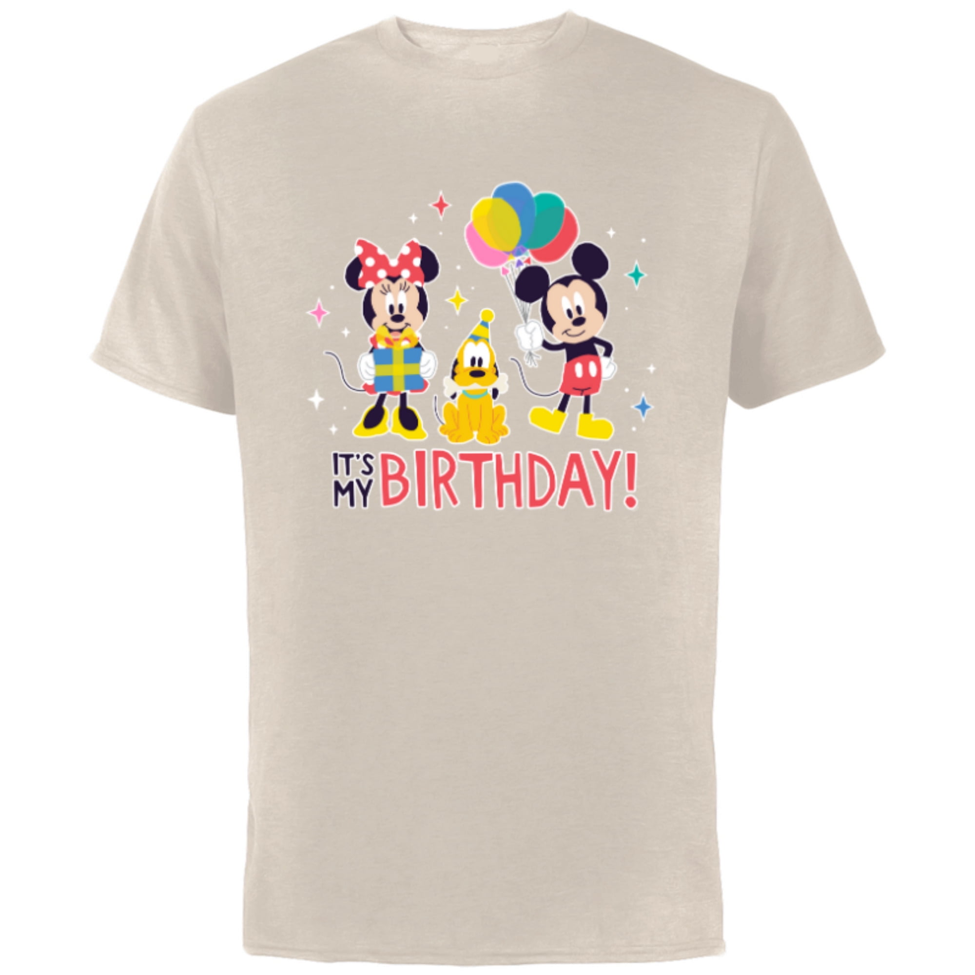 Disney Mickey Mouse Minnie and Pluto It’s My Birthday Cute - Short ...