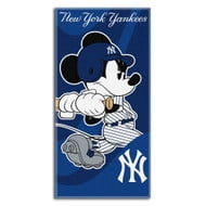 Disney Mickey Mouse "NY Yankees" Beach Towel - Walmart.com