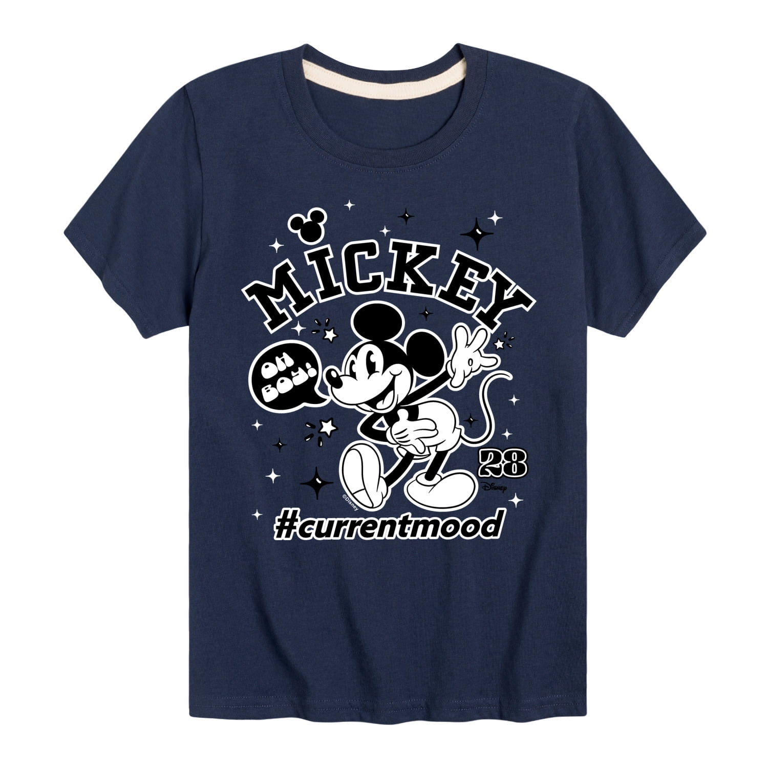 Disney - Mickey Mouse - Oh Boy Hashtag Current Mood - Youth Short ...