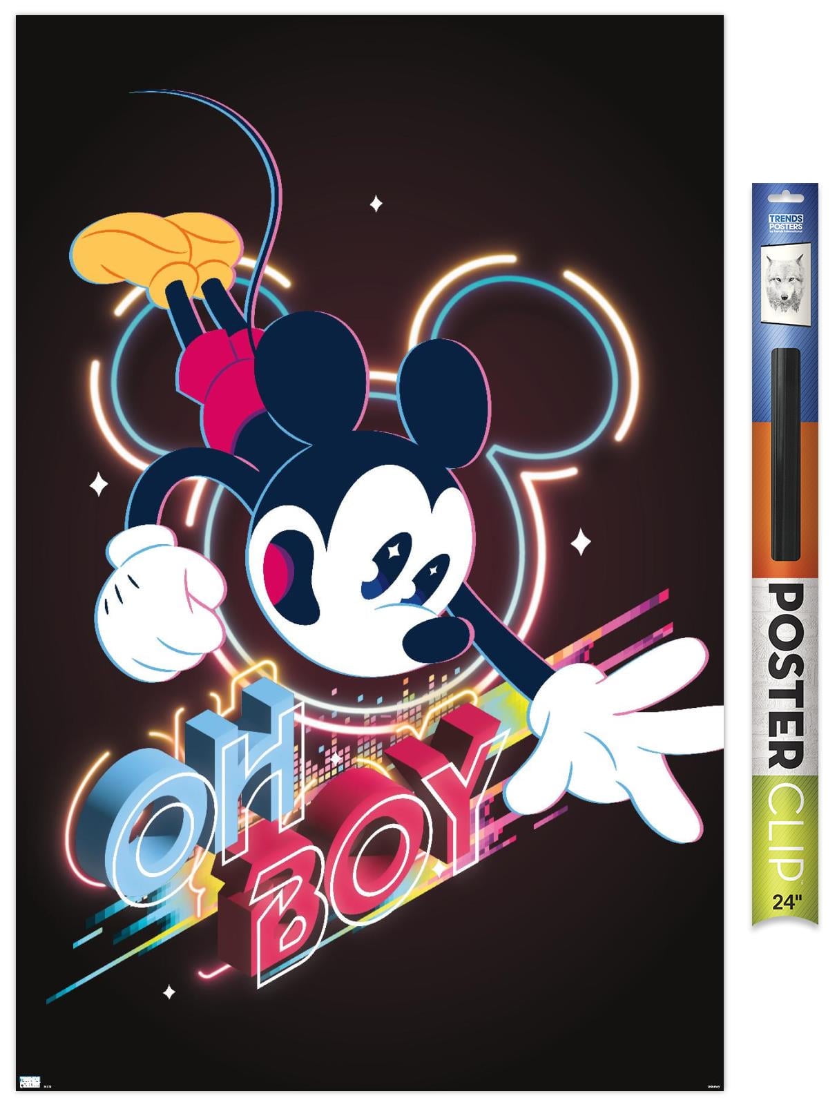 Disney Mickey Mouse - Oh Boy Wall Poster, 22.375" x 34" - Walmart.com