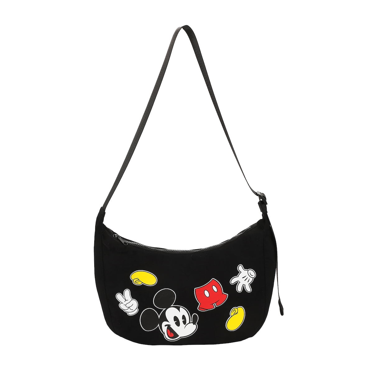 Disney Mickey Mouse Parts Crescent Women's Handbag - Walmart.com