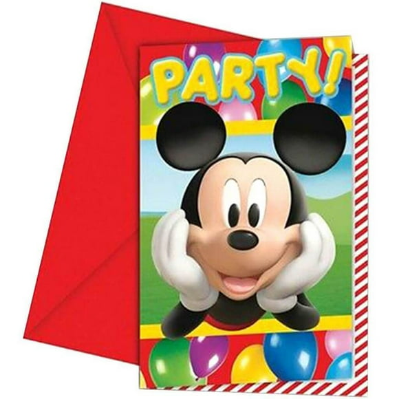 Mickey Mouse Invitations