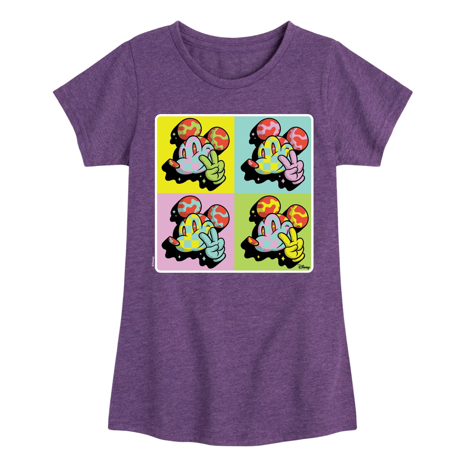 Disney - Mickey Mouse - Peace Sign On My Mind - Toddler & Youth Girls ...