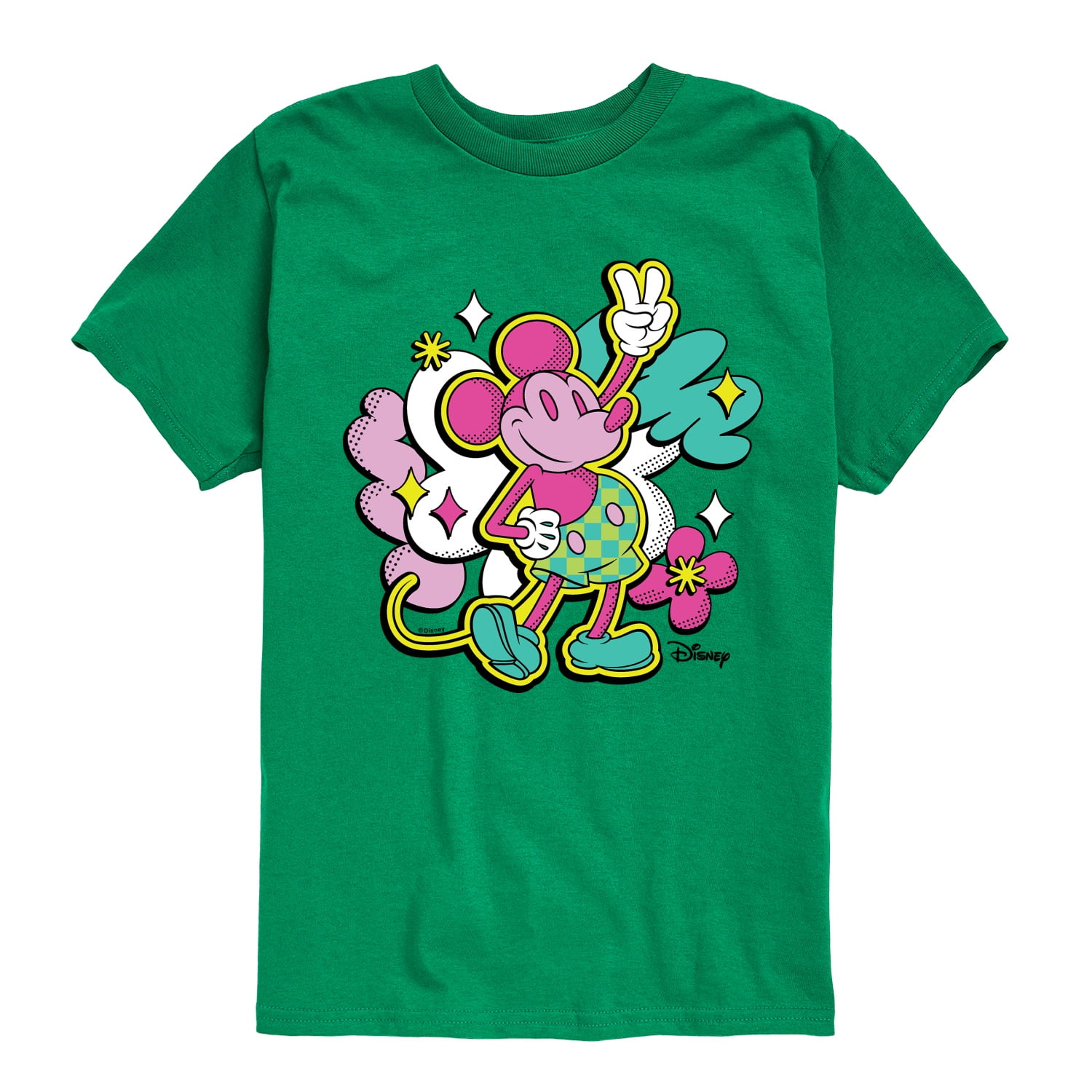 Disney - Mickey Mouse - Peace To You - Youth Short Sleeve Graphic T ...
