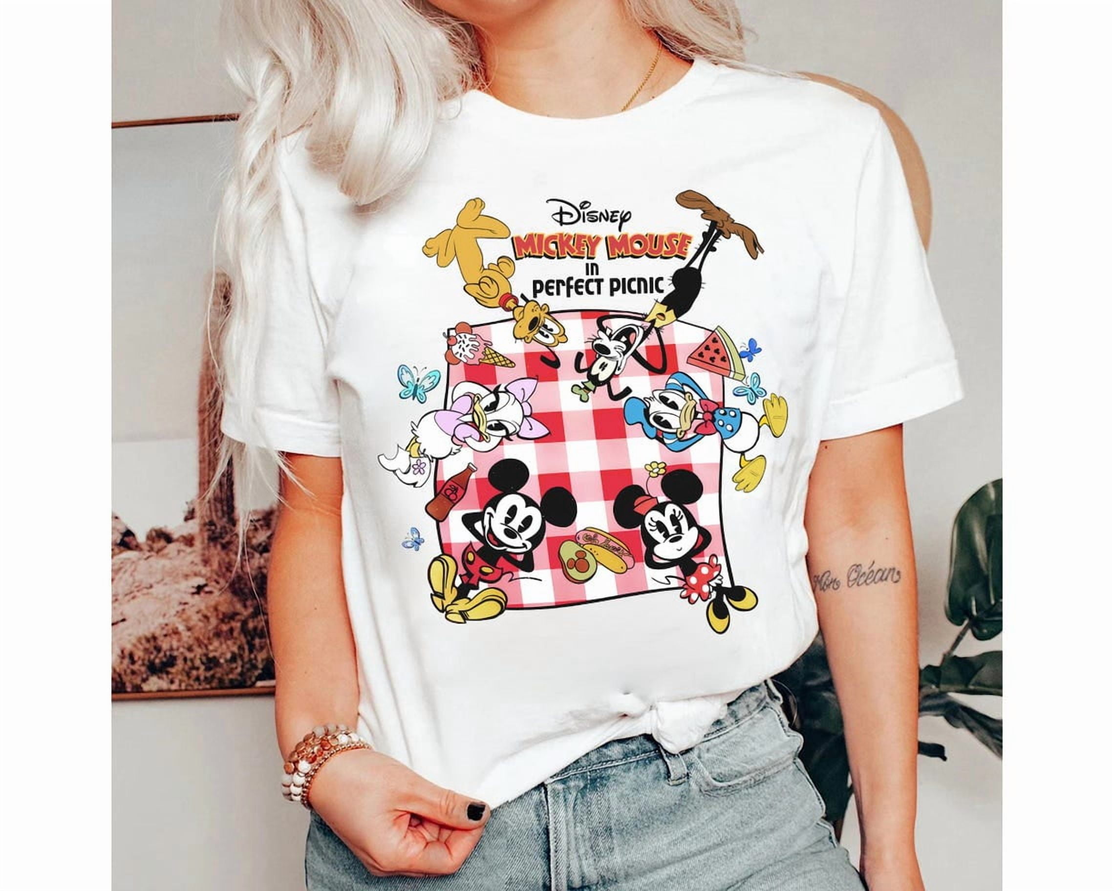 Disney Mickey Mouse In Perfect Picnic T-Shirt, Walt Disney World Tee ...