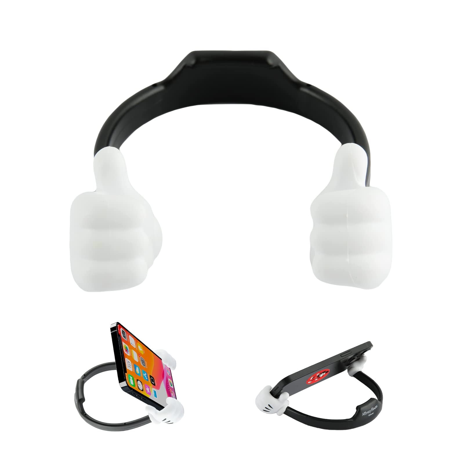 Disney Mickey Mouse Universal Cell Phone Stand with Bonus Sticker, Red ...