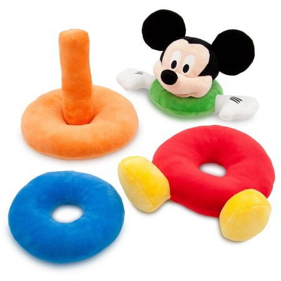 Disney Mickey Mouse Plush Stacking Toy for Baby - Walmart.com