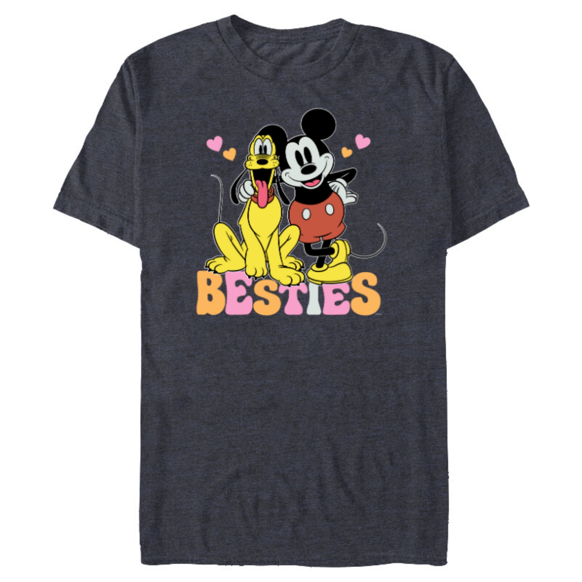 Disney Mickey Mouse Pluto Besties BFF Best Friends Valentine - Short ...