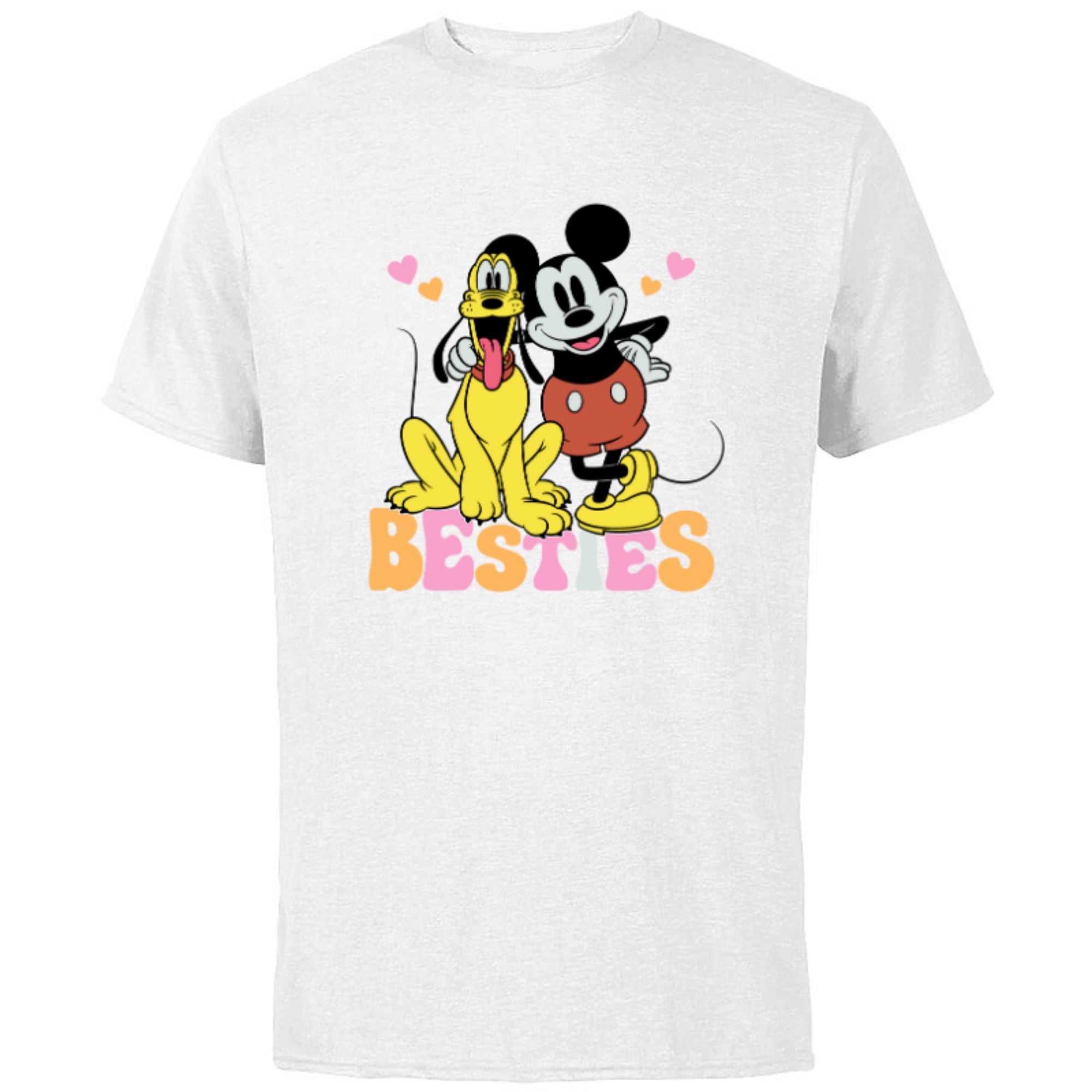Disney Mickey Mouse Pluto Besties BFF Best Friends Valentine - Short ...