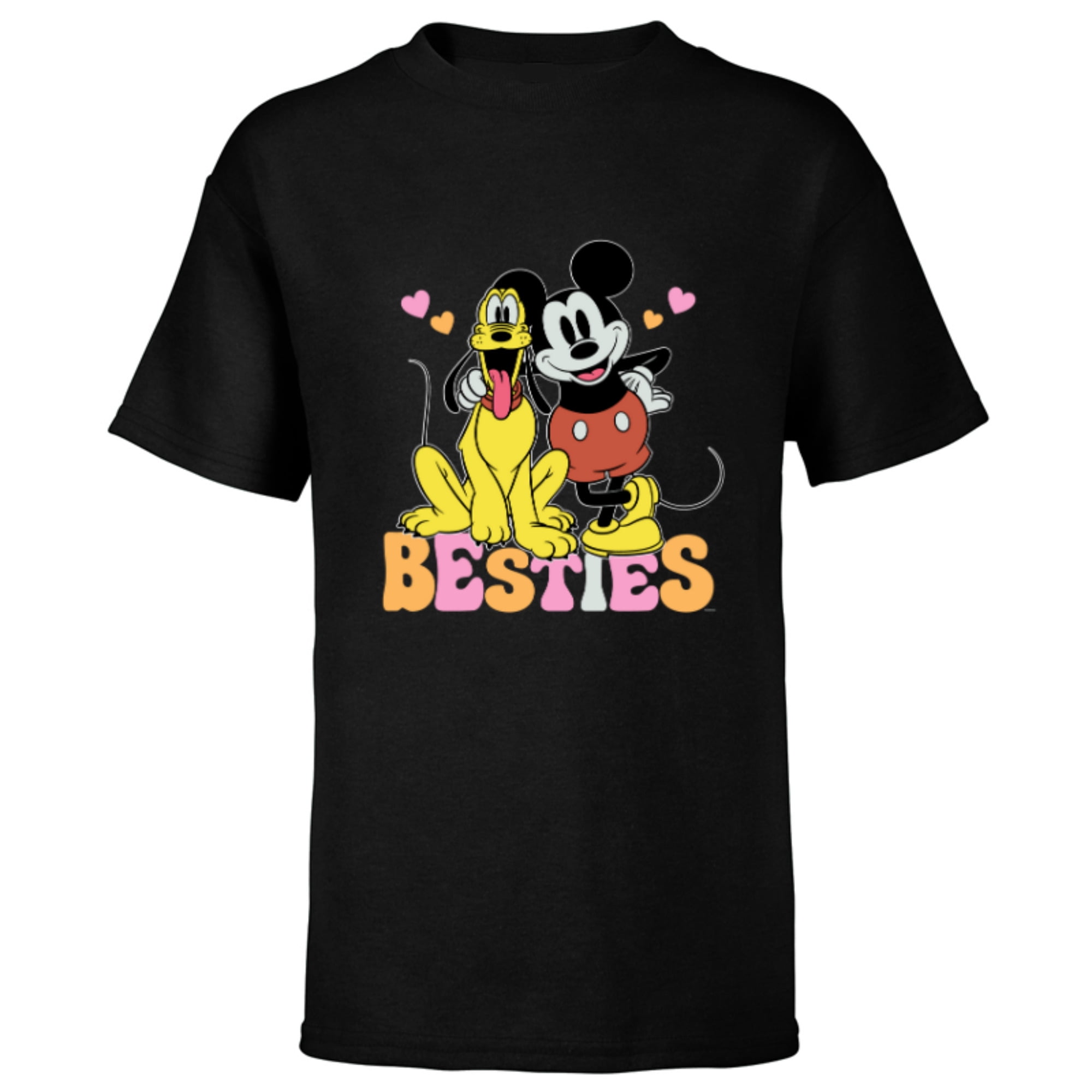 Disney Mickey Mouse Pluto Besties BFF Best Friends Valentine - Short ...