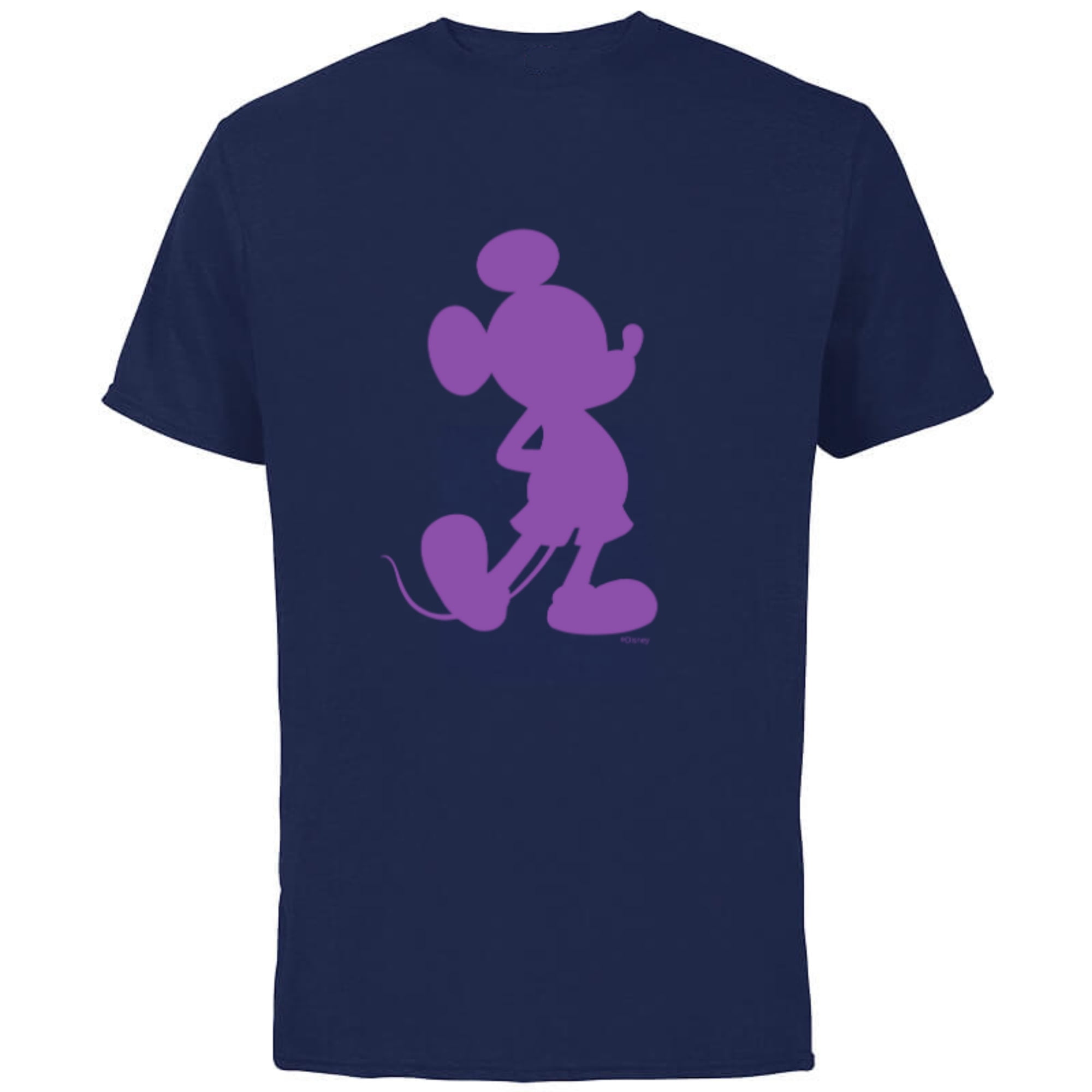 Disney Mickey Mouse Pride Classic Pose Purple Icon Fill - Short Sleeve ...
