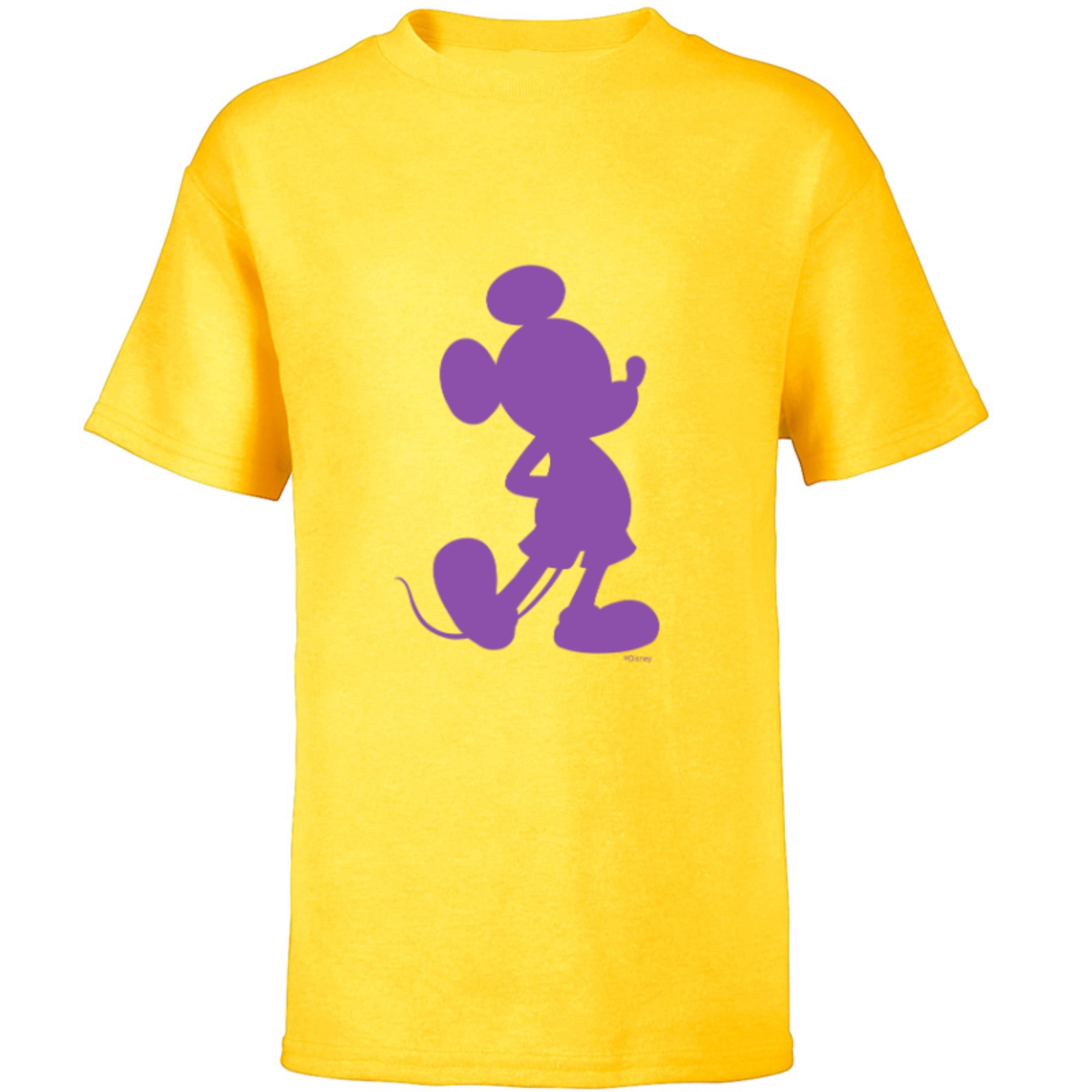 Disney Mickey Mouse Pride Classic Pose Purple Icon Fill - Short Sleeve ...