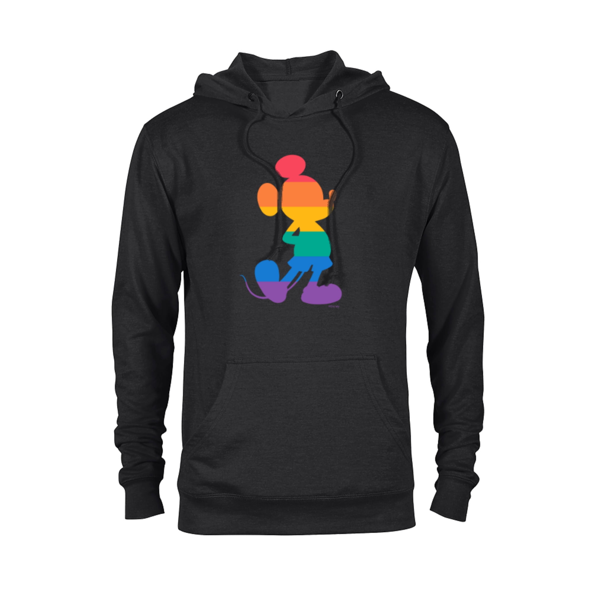 Disney Mickey Mouse Pride Classic Pose Rainbow Icon Fill - Pullover ...