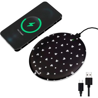 Disney Jack and Sally QI Wireless Charger Portable Charging Station for ...