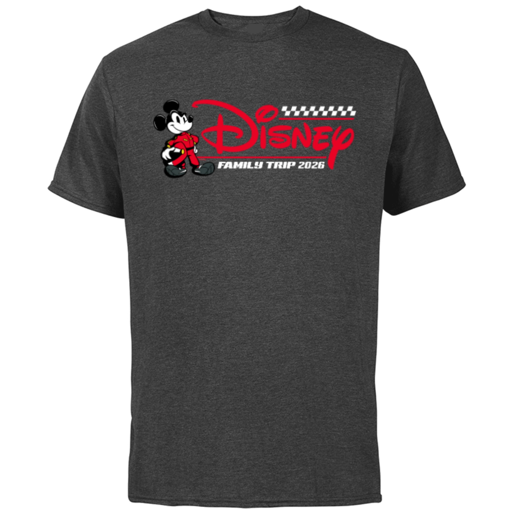 Disney Mickey Mouse Race Car Driver Family Trip 2026 Racing - Short ...