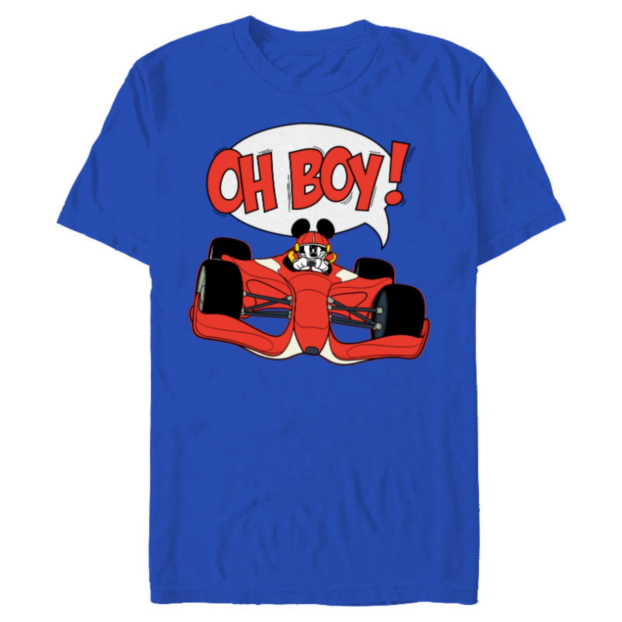 Disney Mickey Mouse Racing Team "Oh Boy!" Race Car Driver - Short ...
