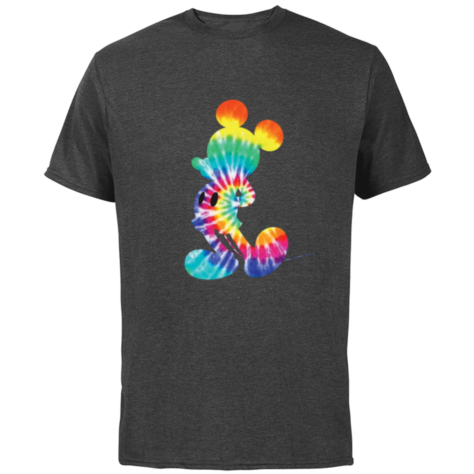 Disney Mickey Mouse Rainbow Tie Dye - Short Sleeve Cotton T-Shirt for ...