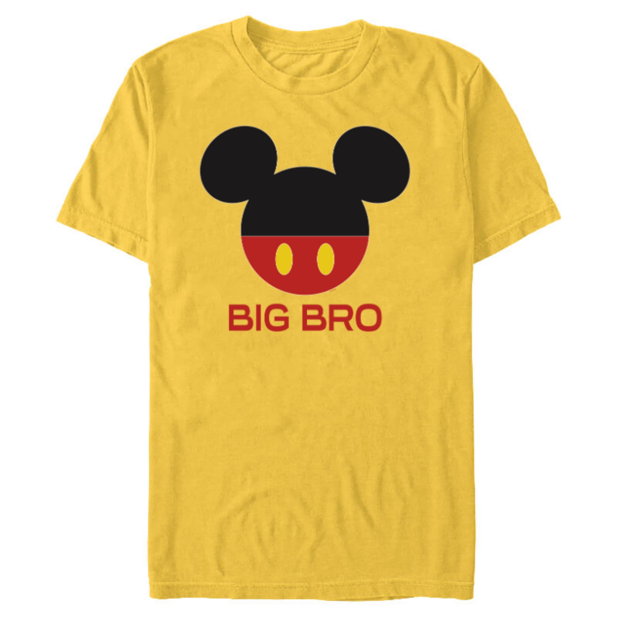Disney Mickey Mouse Red Shorts Icon Big Bro Brother Family- Short ...
