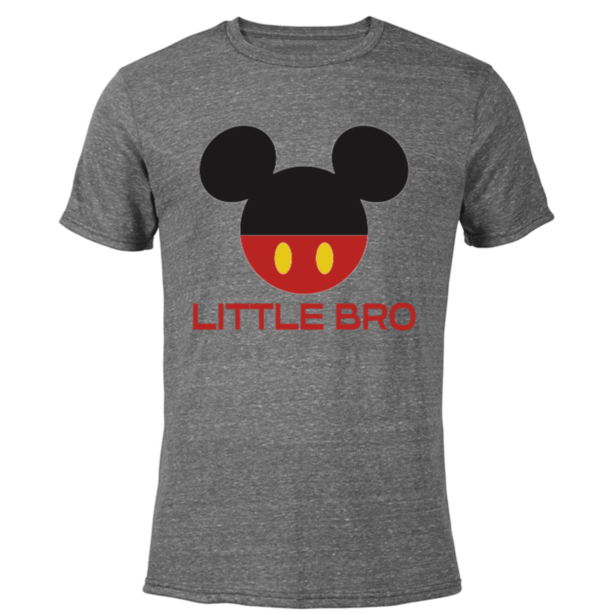 Disney Mickey Mouse Red Shorts Icon Little Bro Family- Short Sleeve ...