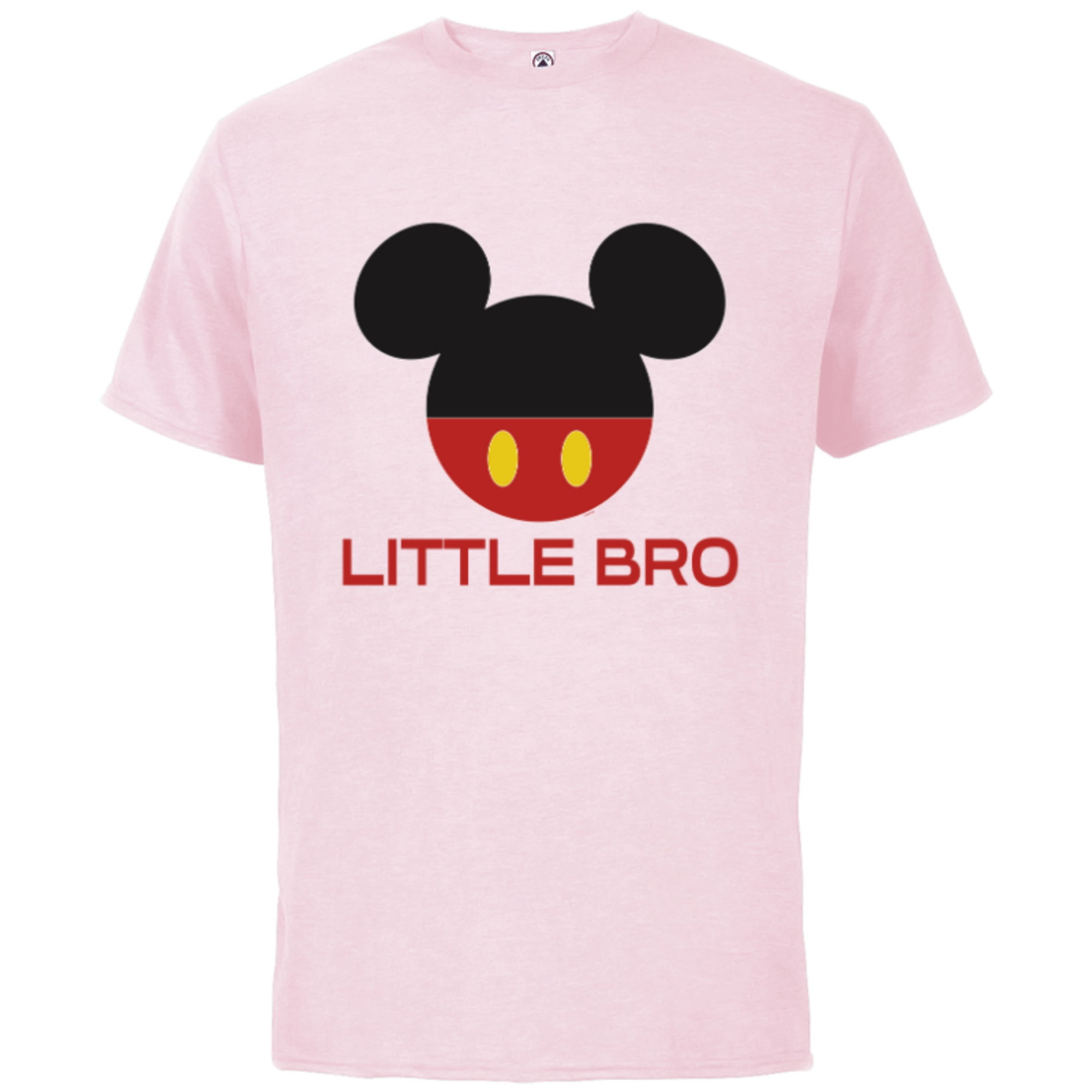Disney Mickey Mouse Red Shorts Icon Little Bro Family- Short Sleeve ...