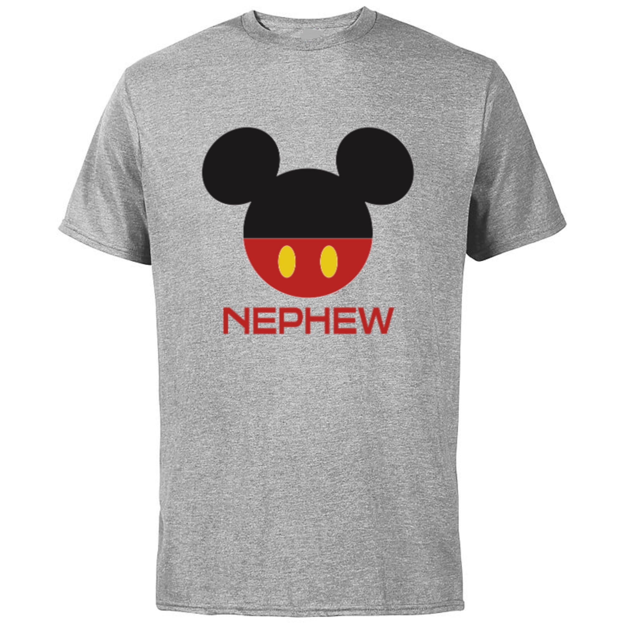 Disney Mickey Mouse Red Shorts Icon Nephew Family- Short Sleeve Cotton ...