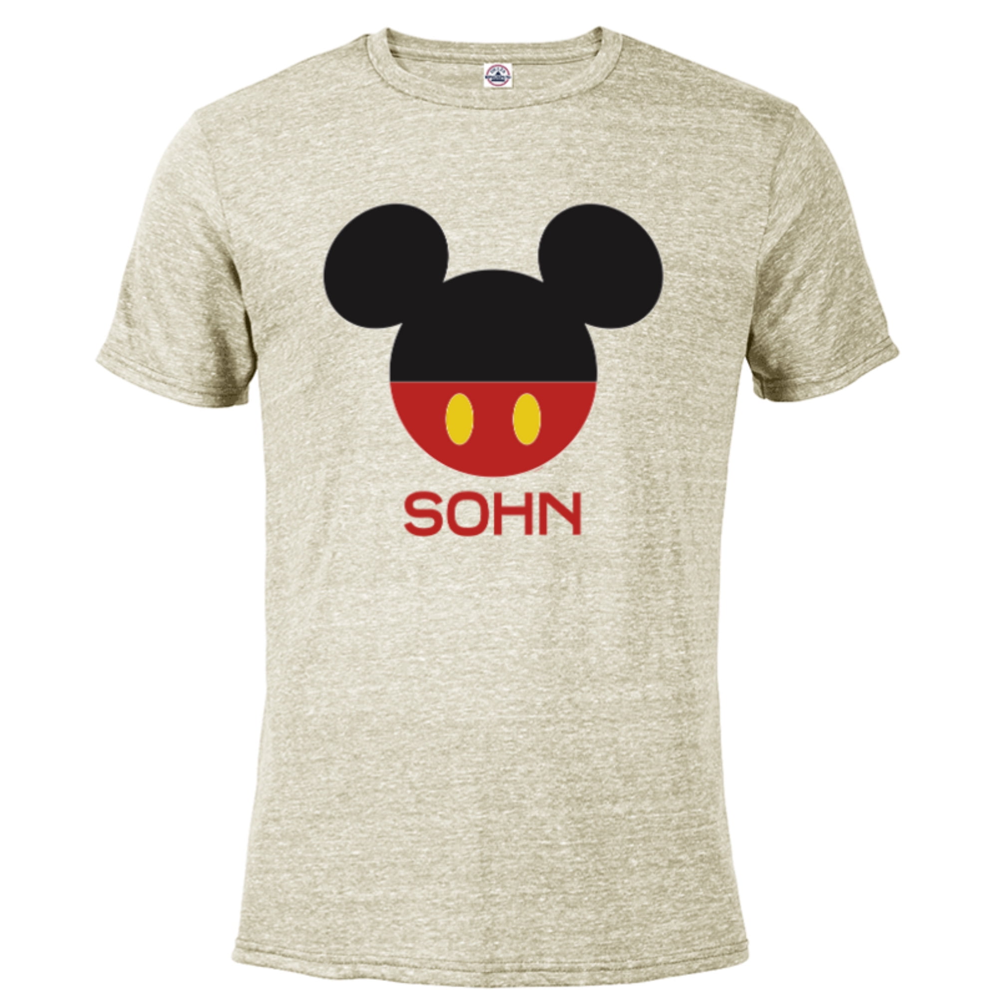 Disney Mickey Mouse Red Shorts Icon Sohn Family German- Short Sleeve ...