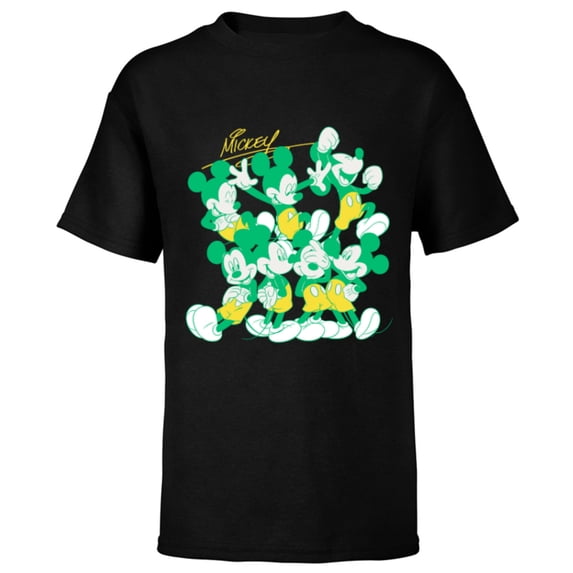Disney Mickey Mouse Retro Classic Poses - Short Sleeve T-Shirt for Kids ...