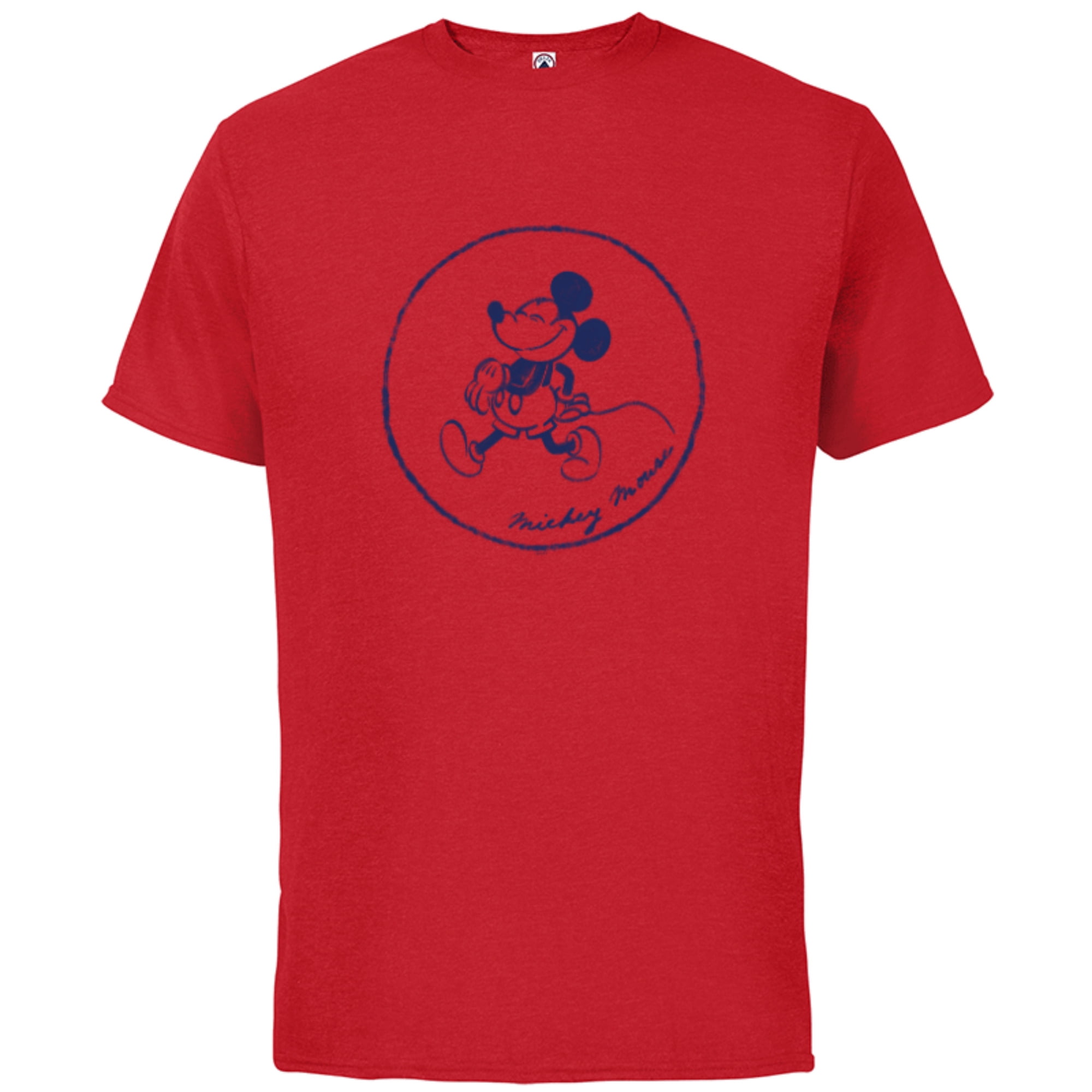 Disney Mickey Mouse Retro Vintage Walking in a Circle - Short Sleeve ...