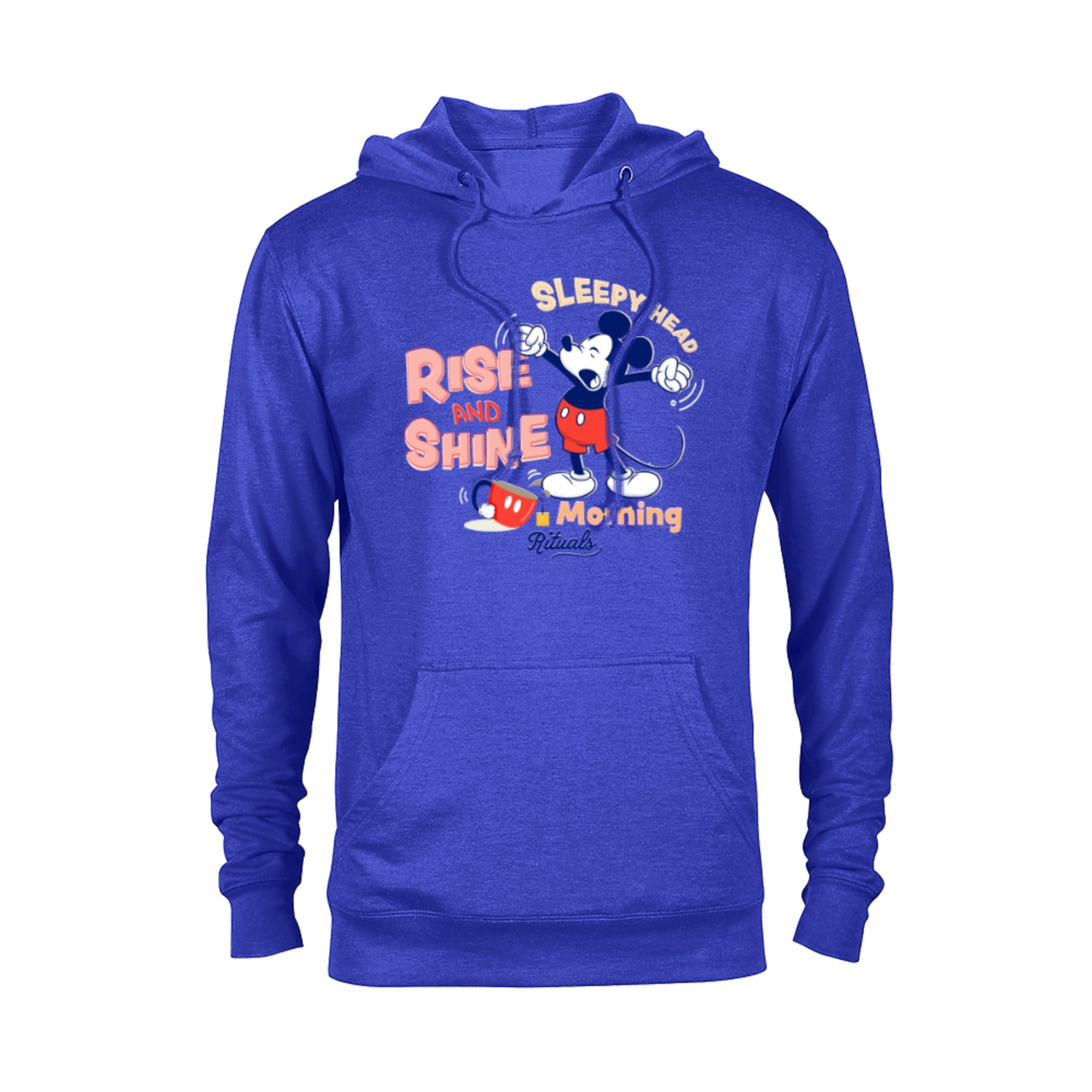 Disney Mickey Mouse Rise and Shine Morning Rituals - Pullover Hoodie ...