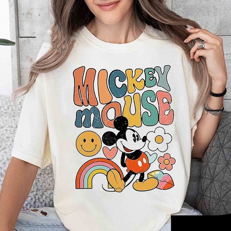 Disney Mickey Mouse Shirt, Disney Mickey Disneyworld Shirt - Walmart.com